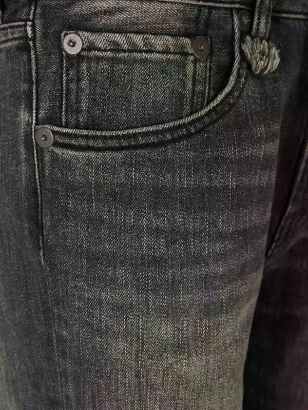 R13 Faded Cotton Jeans