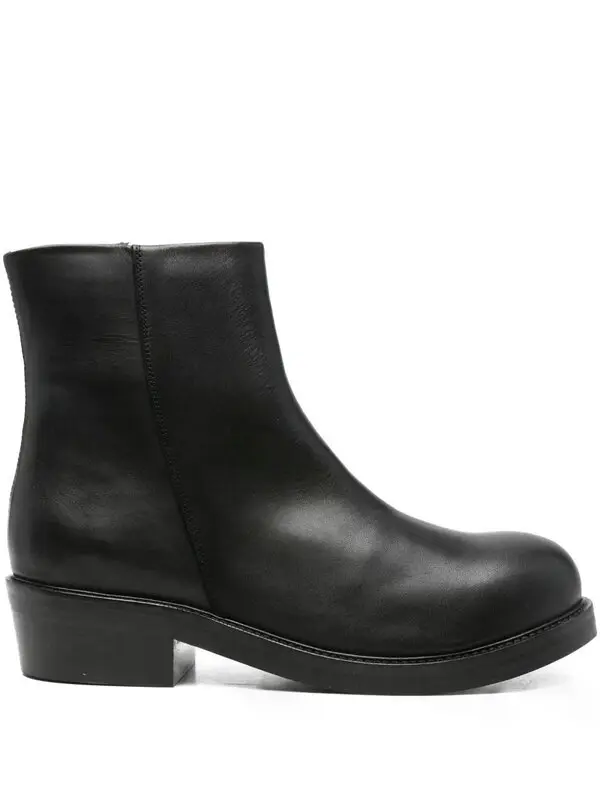 Séfr Zip-front Leather Boots