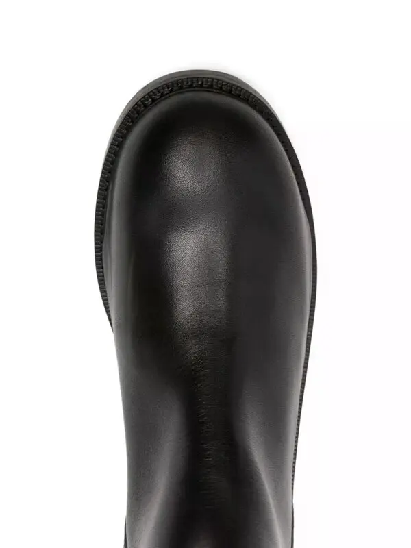 Séfr Zip-front Leather Boots