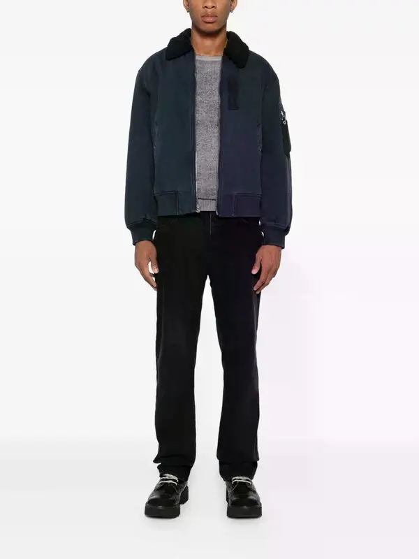 Rag & Bone Denim Bomber Jacket