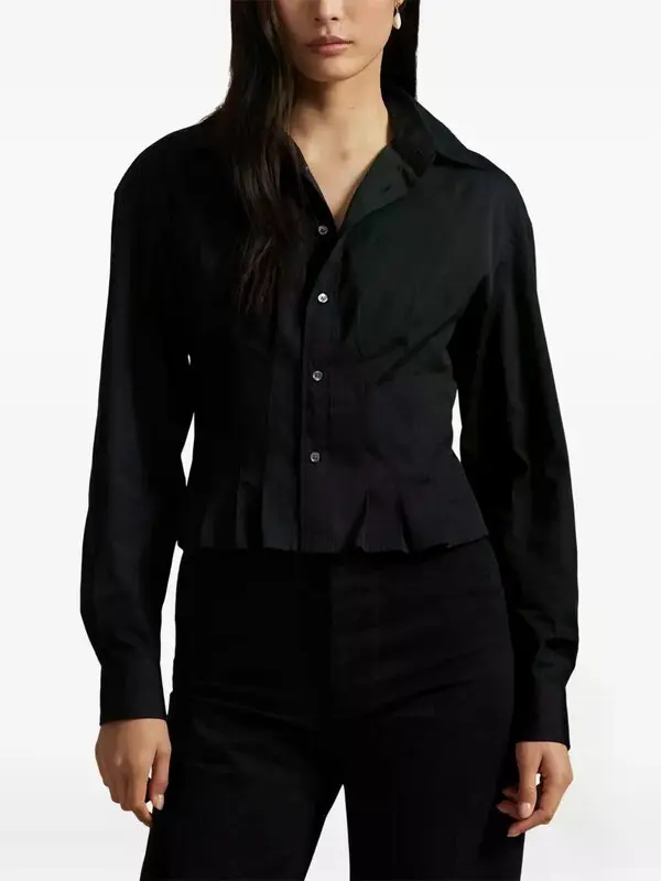 Polo Ralph Lauren Long-sleeve Pleated Shirt