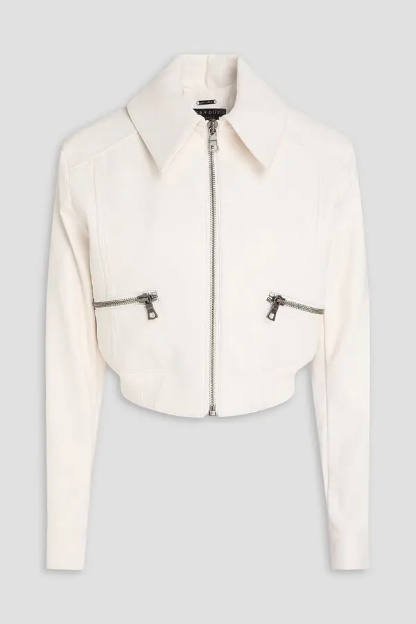 Alice + Olivia Alice Olivia Hyde Cropped Jacket