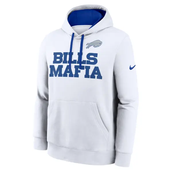 Nike Buffalo Bills Rivalries Collection Club Nfl Pullover Hoodie - White