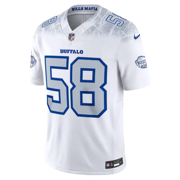 Nike Matt Milano Buffalo Bills Rivalries Collection Dri-fit Nfl Limited Jersey - White