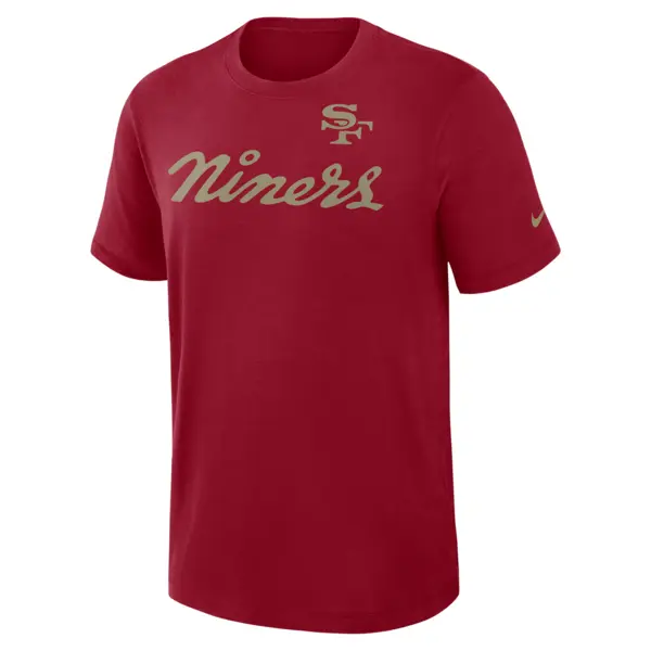 Nike San Francisco 49ers Rivalries Collection Slub Dri-fit Nfl T-shirt - Red