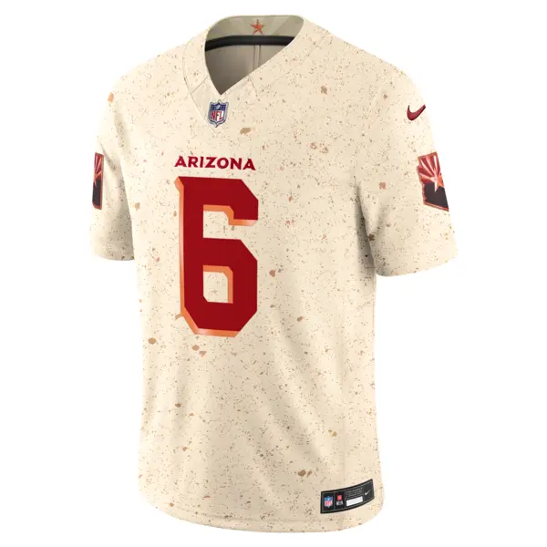 Nike James Conner Arizona Cardinals Rivalries Collection Dri-fit Nfl Limited Jersey - Brown