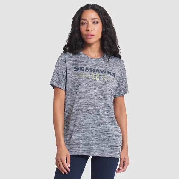 Nike Seattle Seahawks Rivalries Collection Sideline Velocity Dri-fit Nfl T-shirt - Grey
