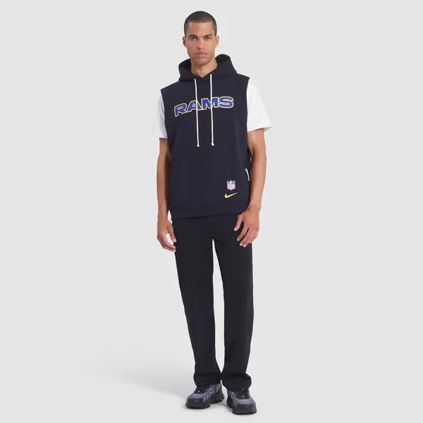 Nike Los Angeles Rams Rivalries Collection Sleeveless Pullover Hoodie - Blue