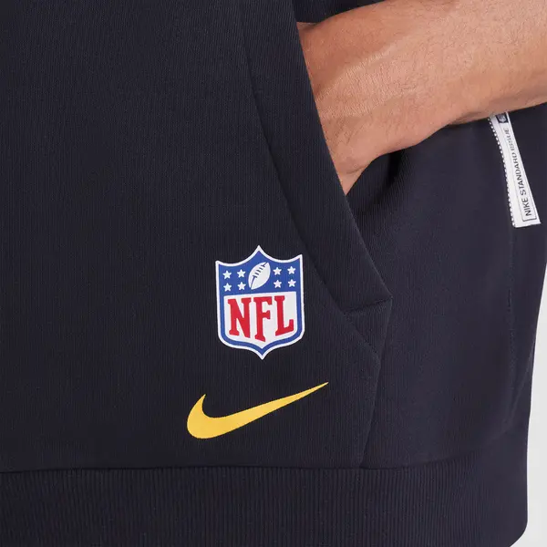 Nike Los Angeles Rams Rivalries Collection Sleeveless Pullover Hoodie - Blue