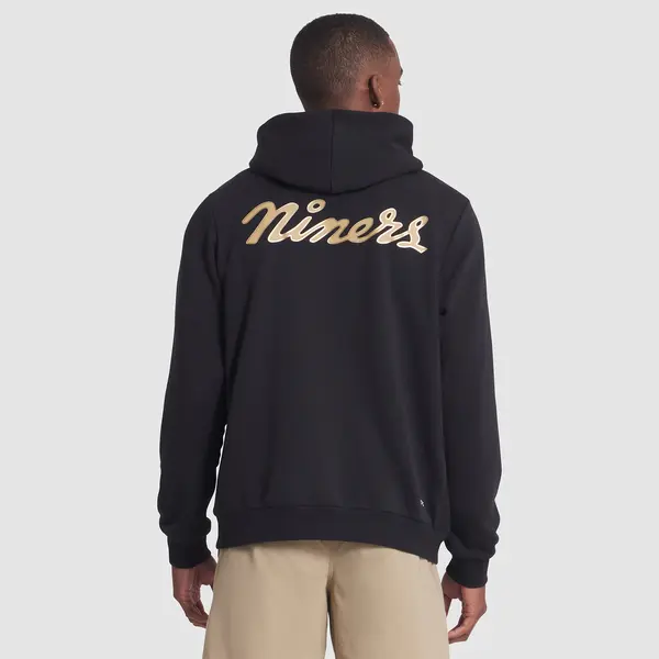 Nike San Francisco 49ers Rivalries Collection Sideline Dri-fit Nfl Pullover Hoodie - Black
