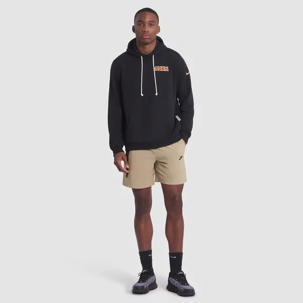 Nike San Francisco 49ers Rivalries Collection Sideline Dri-fit Nfl Pullover Hoodie - Black