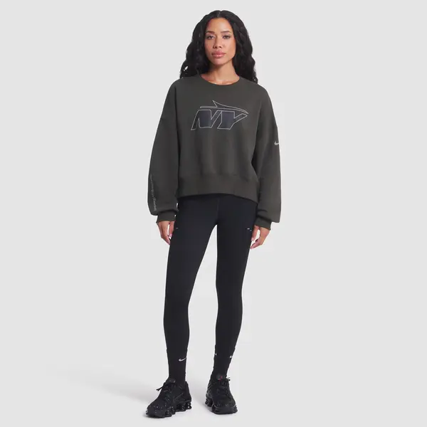 Nike New York Jets Rivalries Collection Oversized Nfl Pullover Crew
