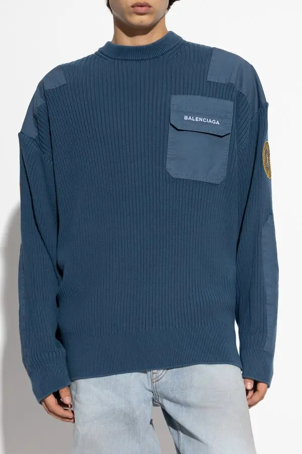 Balenciaga Logo Sweater