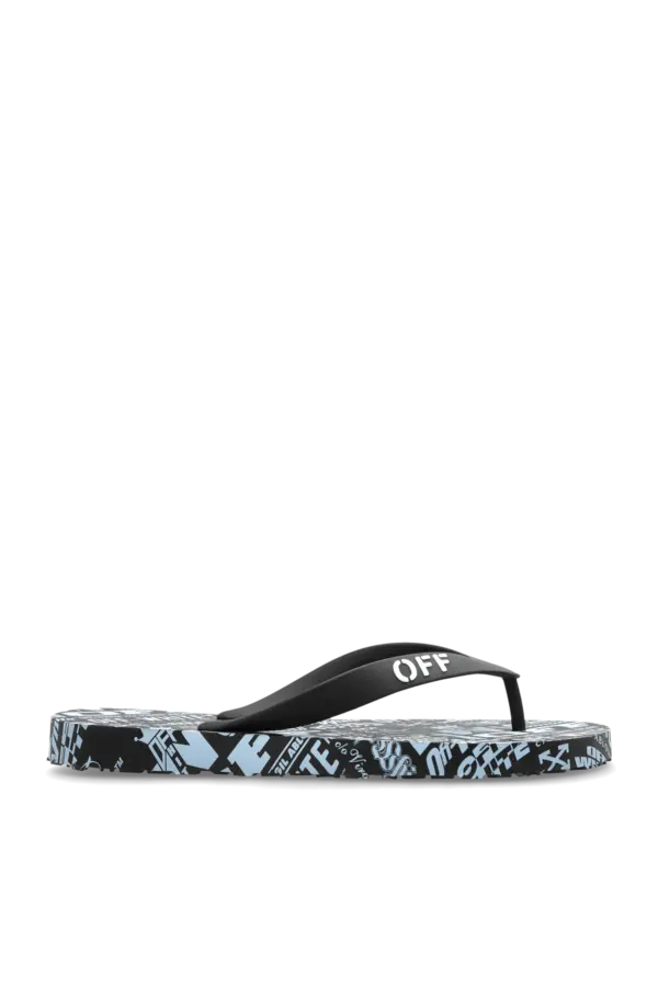 Off-White Logo Flip-flops