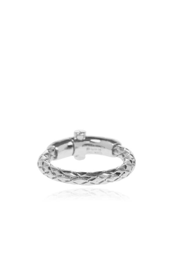 Bottega Veneta Sterling Band Ring - Silver