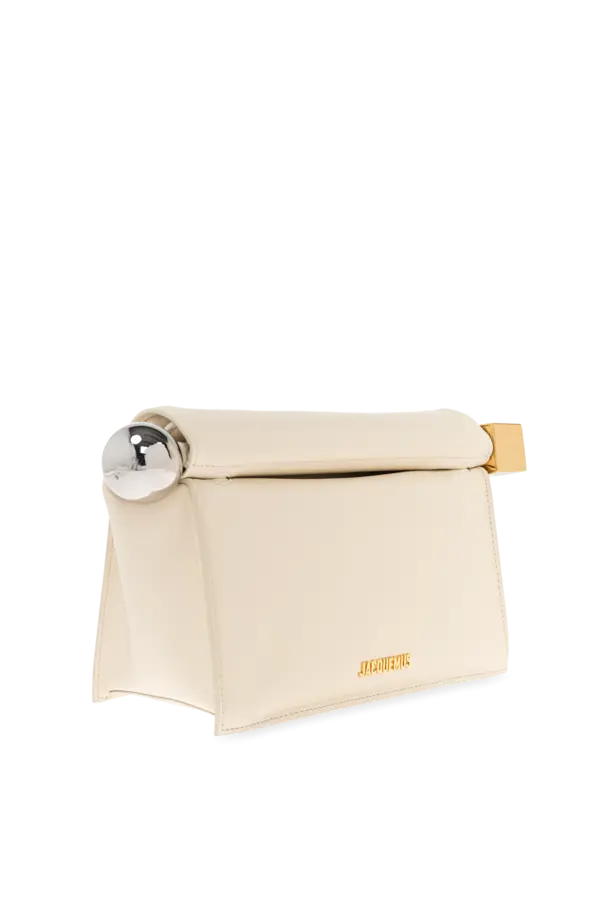 Jacquemus Rond Carré Handbag - Cream