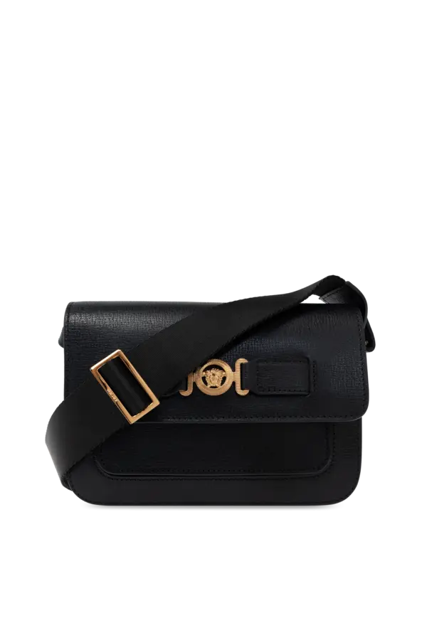 Versace Biggie Shoulder Bag - Black