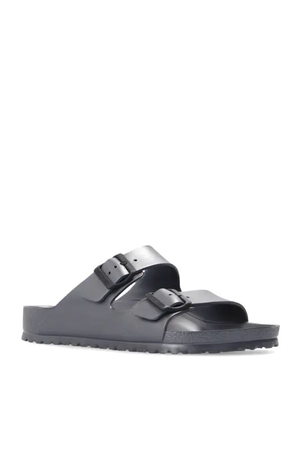 BIRKENSTOCK Arizona Eva Slides - Silver