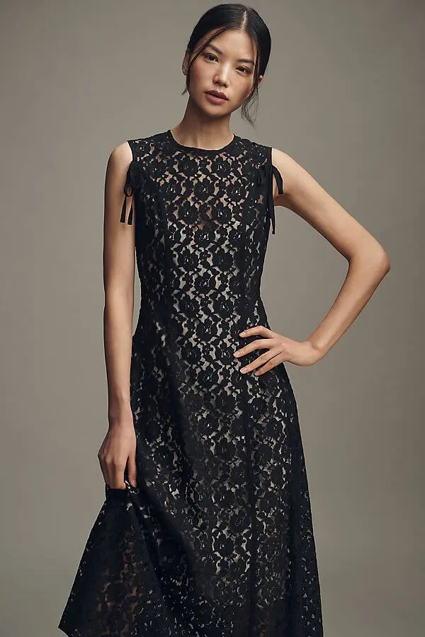 balmain h&m black dress Audrey Black Dress – Melanie Busby Art main image 0