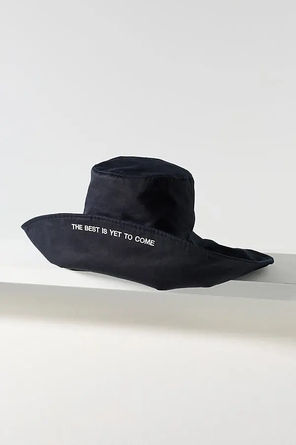 VAN PALMA Ava Bucket Hat By - Black