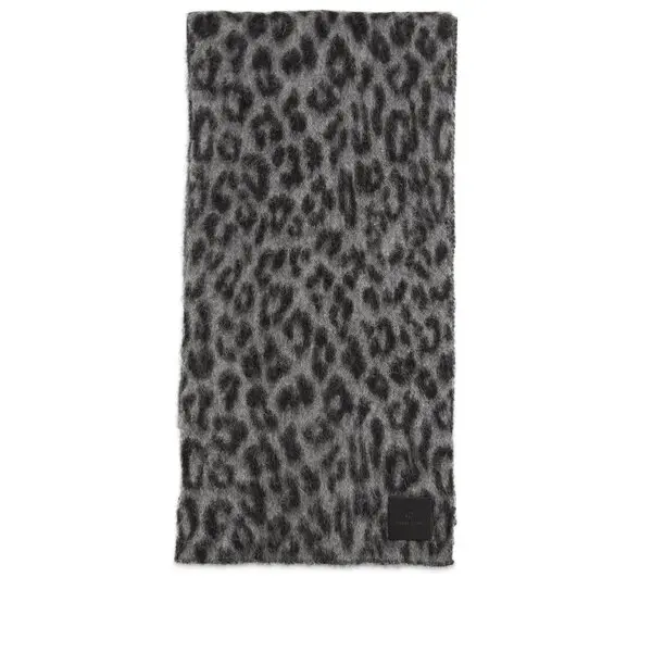 ANINE BING Hannah Scarf - Leopard