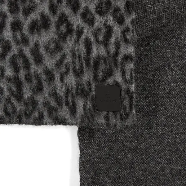 ANINE BING Hannah Scarf - Leopard
