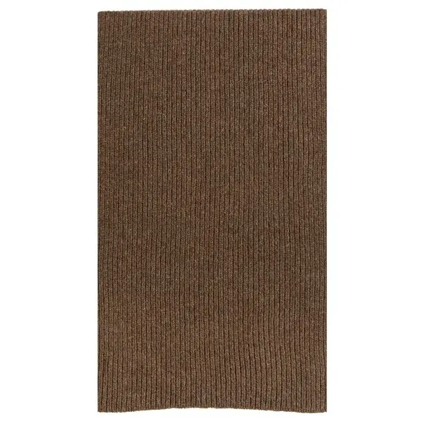 BASERANGE Mea Merino Wool Scarf - Burel Brown