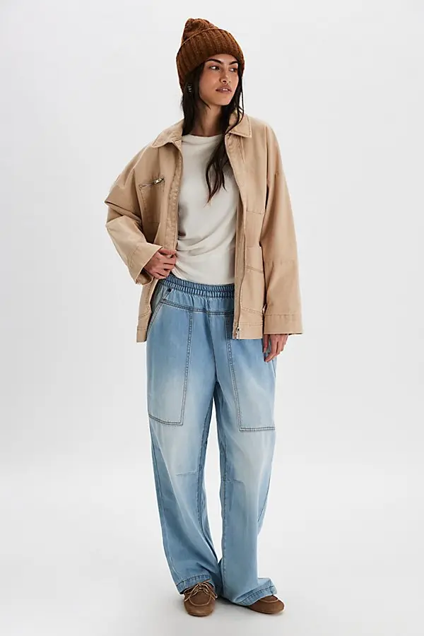 ONETEASPOON Odyssey Pull-on Boyfriend Jeans
