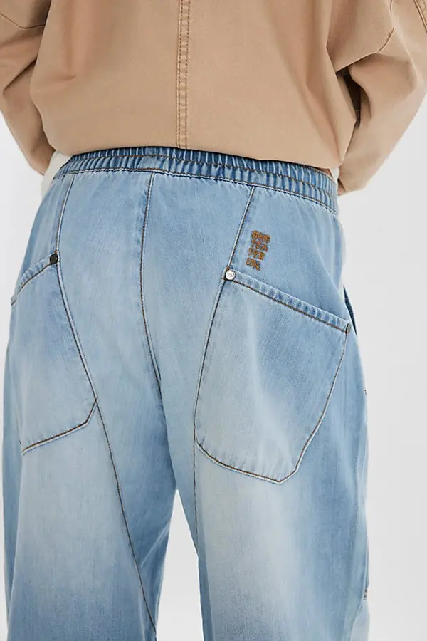 ONETEASPOON Odyssey Pull-on Boyfriend Jeans