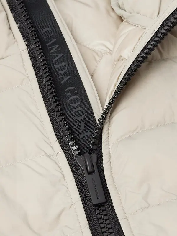Canada Goose Crofton Logo-appliquéd Quilted Jacket - Gray