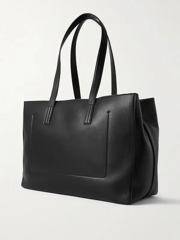 TOM FORD Logo-debossed Leather Tote Bag