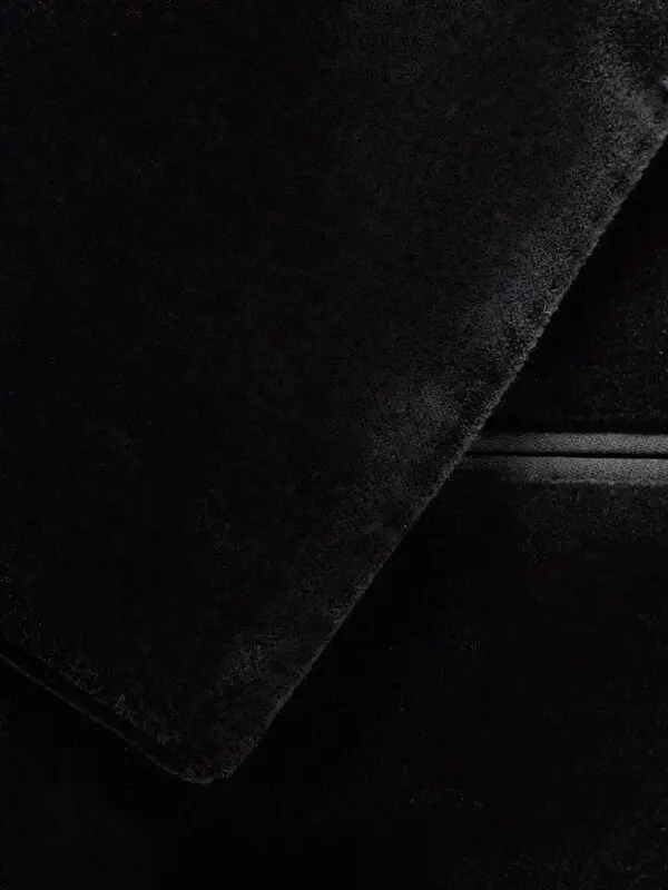 Zegna Satin-trimmed Cotton-velvet Tuxedo Jacket - Black