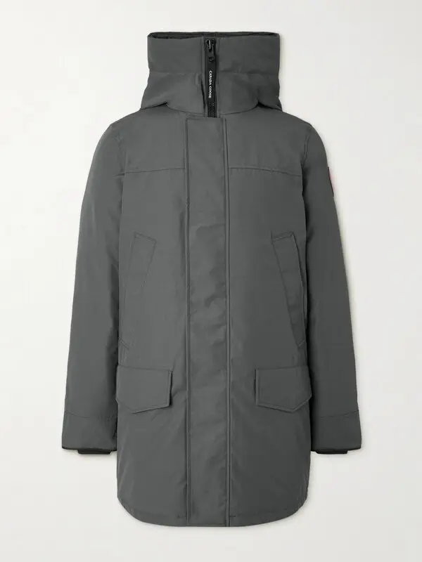 Canada Goose Langford Cordura®-trimmed Arctic Tech® Hooded Down Parka - Gray