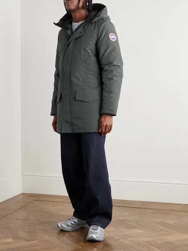 Canada Goose Langford Cordura®-trimmed Arctic Tech® Hooded Down Parka - Gray