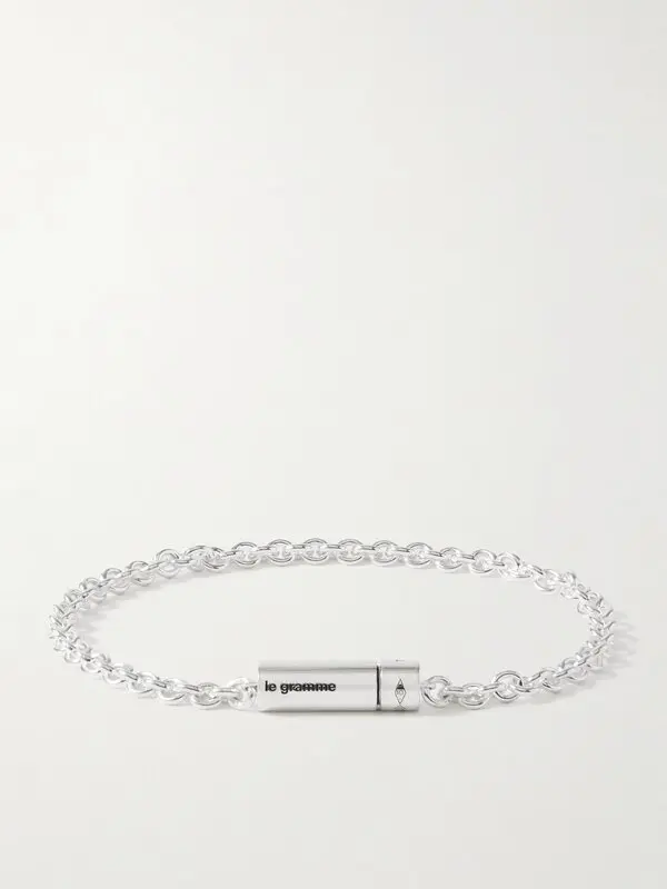 Le Gramme 11g Recycled Sterling Chain Bracelet - Silver
