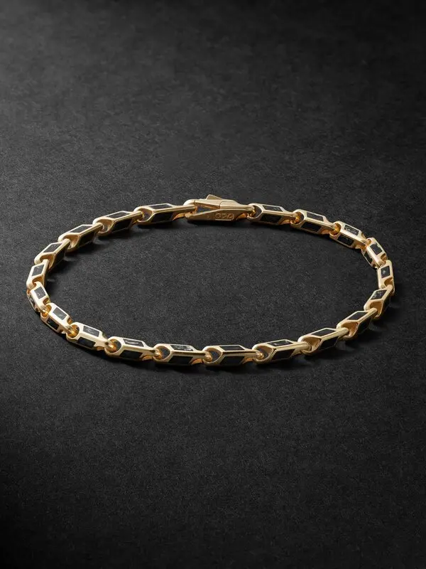 David Yurman Streamline® 18k And Forged Carbon Bracelet - Gold