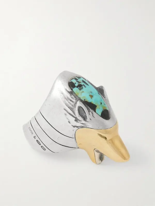 JACQUES MARIE MAGE Yellowstone Forever Lamar Ring - Silver