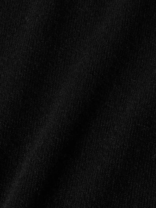 PIACENZA CASHMERE 1733 Slim-fit Cashmere Sweater - Black
