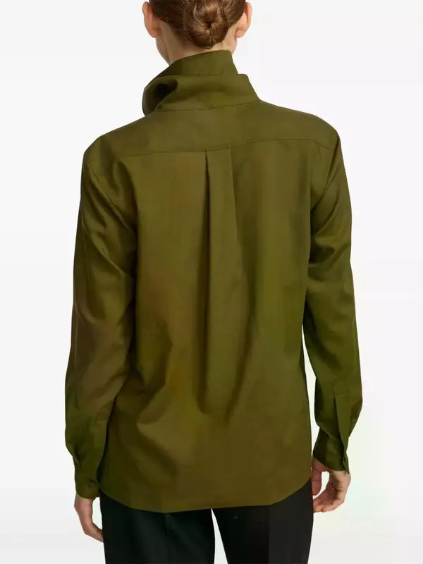 YVES SALOMON High-neck Blouse