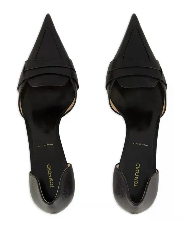 TOM FORD 85mm Leather Pointed-toe Pumps