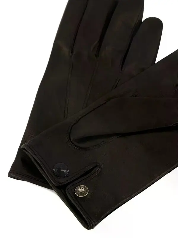 TOM FORD Leather Snap-button Gloves