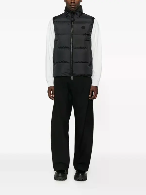 Moncler Gabas Quilted Zip-front Vest