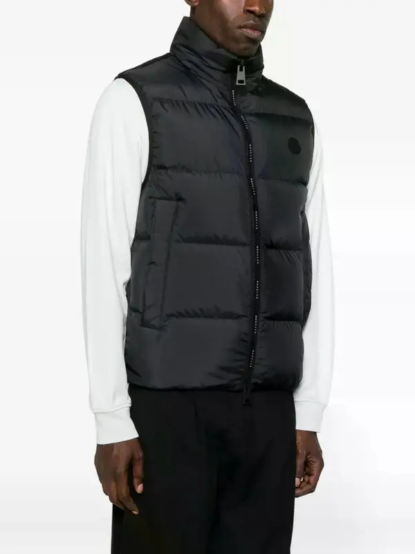 Moncler Gabas Quilted Zip-front Vest
