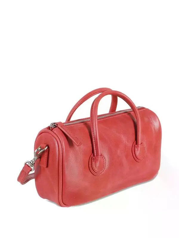 MARGESHERWOOD Leather Cylindrical Tote Bag