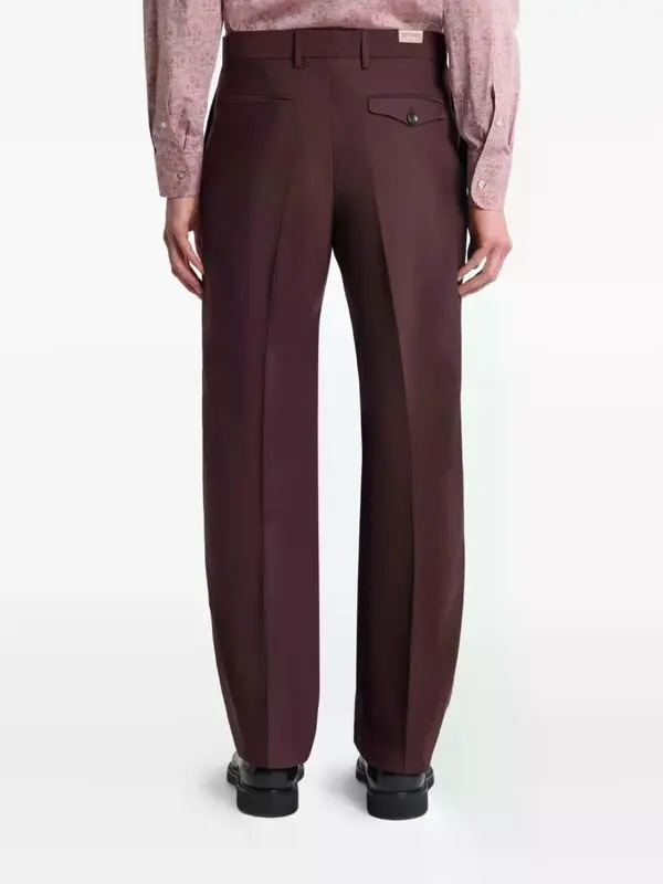 Etro Wool Tailored Trousers