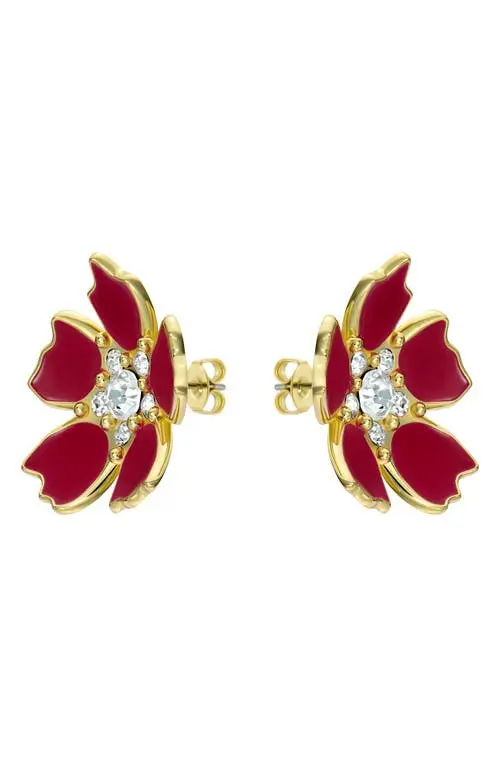 Ted Baker London Petinna Painted Flower Stud Earrings