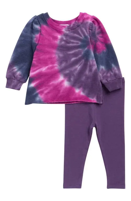 Splendid Tie-dye Sweatshirt And Leggings Set