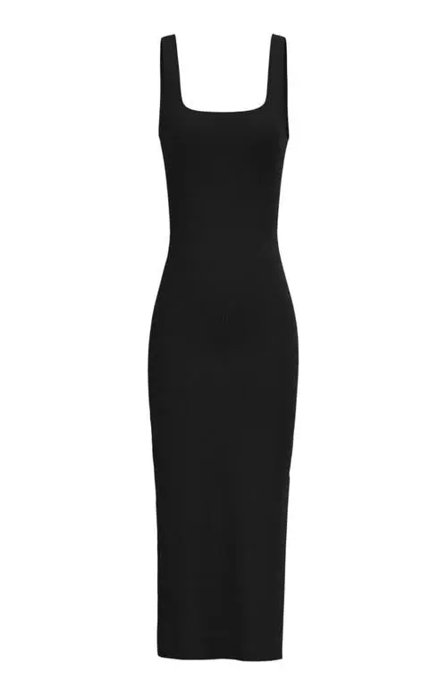 VITALITY Cloud Ii Rib Basic Midi Dress - Midnight