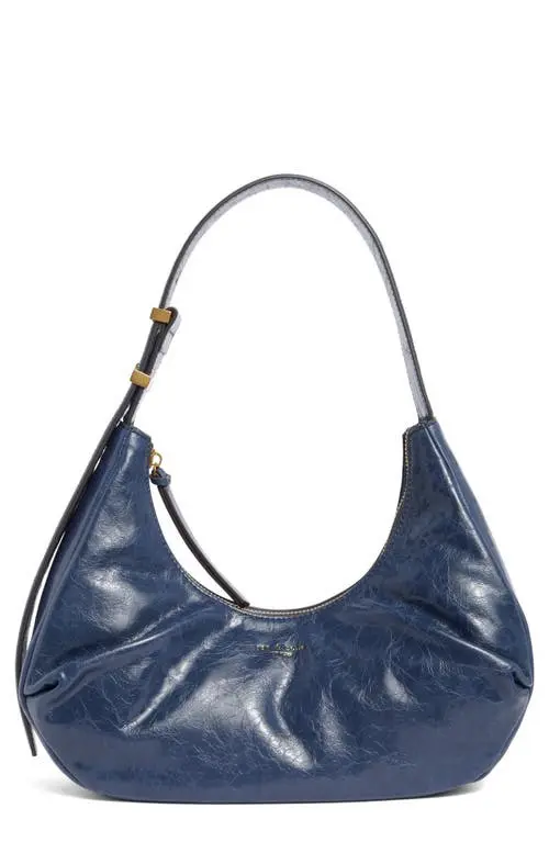 Rag & Bone Hudson Leather Hobo Bag - Blue