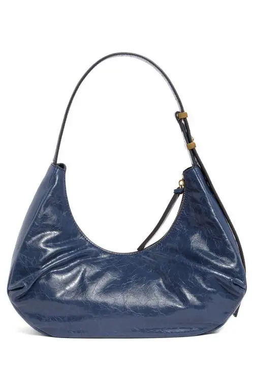 Rag & Bone Hudson Leather Hobo Bag - Blue